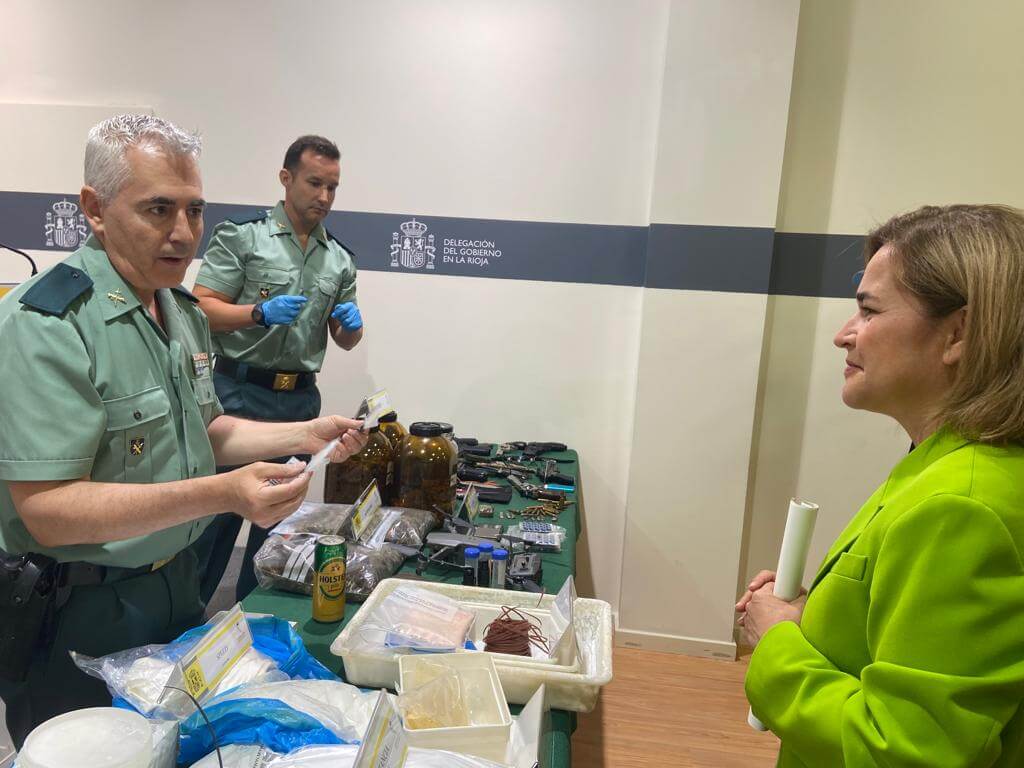 La Guardia Civil asesta en Calahorra un doble golpe al tráfico de drogas en La Rioja Baja ...