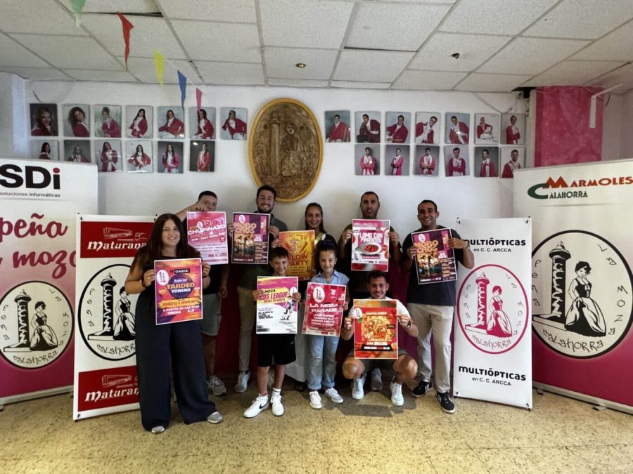 La Peña La Moza de Calahorra presenta los actos que ha organizado para ...